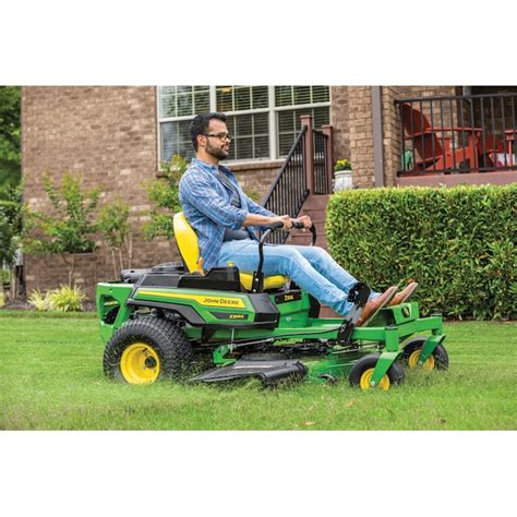 John Deere Z325e Ztrak 48 In 24 Hp V Twin Gas Zero Turn Riding Lawn