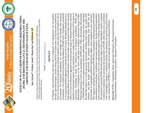 Pdf Effect Of Plant Growth Promoting Rhizobacteria Pgpr And Biostimulant L Tryptophan On