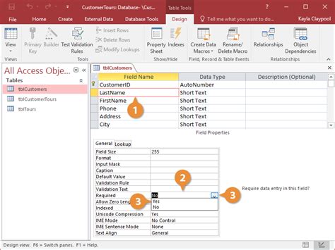 Require Data Entry CustomGuide