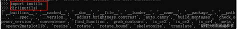 Imutils库介绍及安装学习 Csdn博客