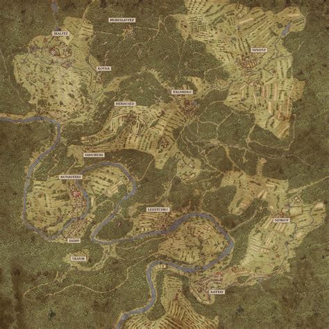 Kingdom Come Deliverance Map