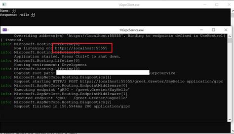 C Grpc Cannot Connect To A Linux Service From A Windows Client