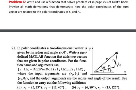 Solved Problem 6 Write And Use A Function That Solves