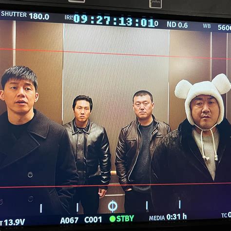 김무열 스탭 인스타에 올라온 마동석 연예이슈 수다방 네모판