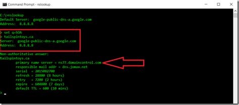 How To Use Nslookup To Check DNS TXT Record 250 Hello