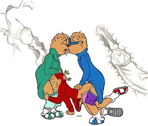 Rule 34 3boys All The Way To The Base Alvin And The Chipmunks Alvin Seville Anal Anal