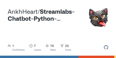 Github Ankhheartstreamlabs Chatbot Python Boilerplate