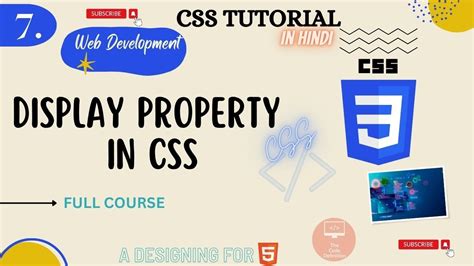 Css Tutorial Display Property Block Inline None Visiblity In Css By Thecodedefinition
