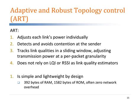 Ppt Robust Topology Control For Indoor Wireless Sensor Networks
