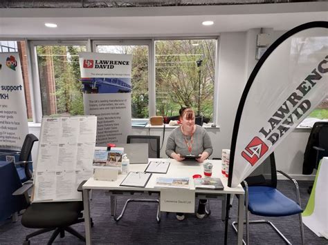 Natalie Wheeler On Linkedin At A Job Fair Today Promoting The Careers We Have At Lawrence David