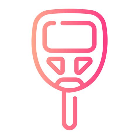 Glucosemeter Generic Gradient Outline Icon Glucosemeter Generic Gradient Outline Icon