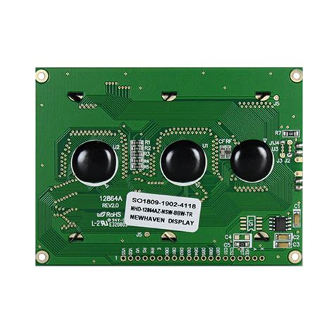 128x64 Graphic Lcd Module Stn Blue Display With White Side Backlight