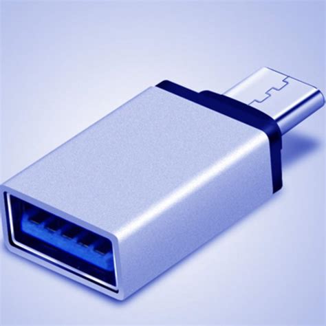 Usb 3 0 轉 Type C 轉換頭 Usb 3 0 To Type C Adapter Silver Blue 電腦＆科技 電腦周邊及配件 電腦線、轉接線及轉換器