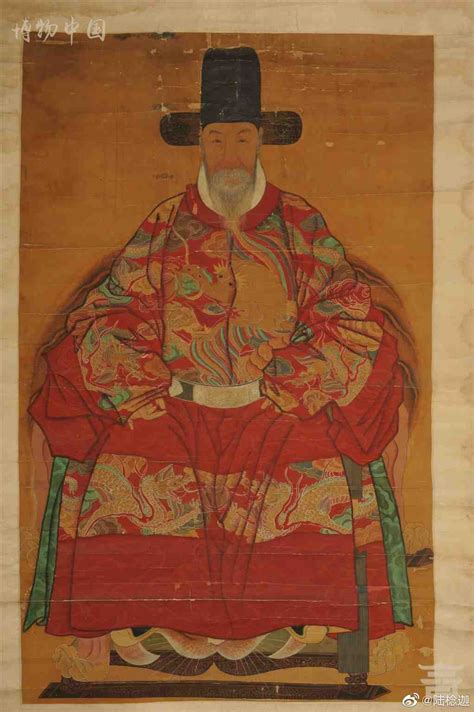 于慎行容像蟒袍的纹样布局正向孔府藏明末 堆糖美图壁纸兴趣社区