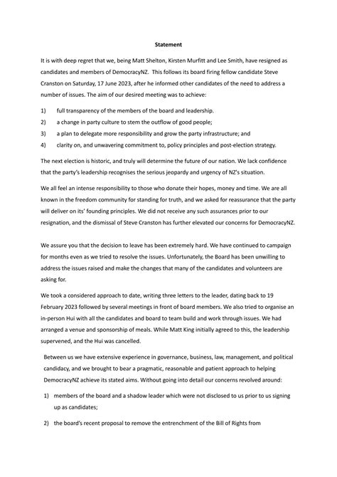 Proposed Statement Final1 Pdf DocDroid