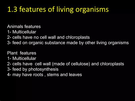 Cambridge Igcse Biology 2016 2018 Classification Of Living Organisms Ppsx