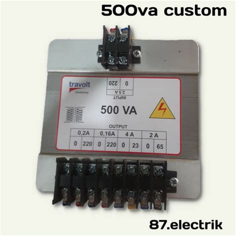 Jual Trafo 500va Custom Kota Tangerang 87 Electric Tokopedia