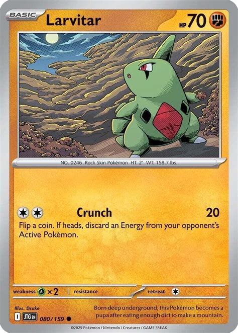 Larvitar Tcgmatch Chile
