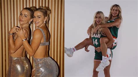 Watch Miamis Haley And Hanna Cavinder Crack A Hilarious Joke On