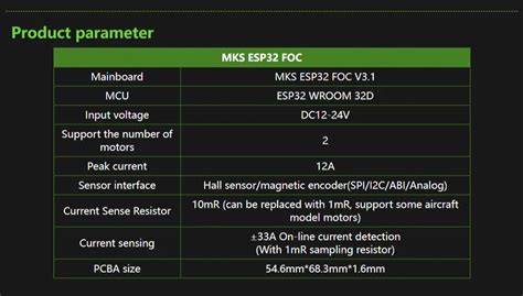 Makerbase Esp32 Dual Brushless Micro Foc V10 Servo With Current Loop