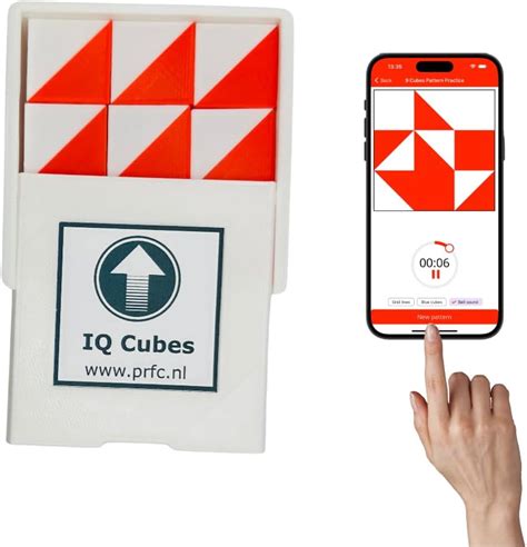 Amazon Com IQ Cubes Block Design Test Cognitive Spatial Reasoning Test WAIS IV And WISC V