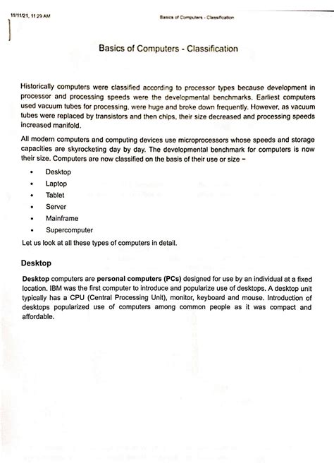 Solution Classification Of Computer Studypool