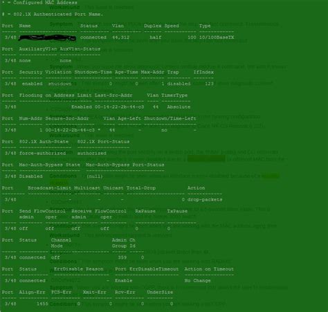 Port Shutdown Due To Port Security Cisco Community