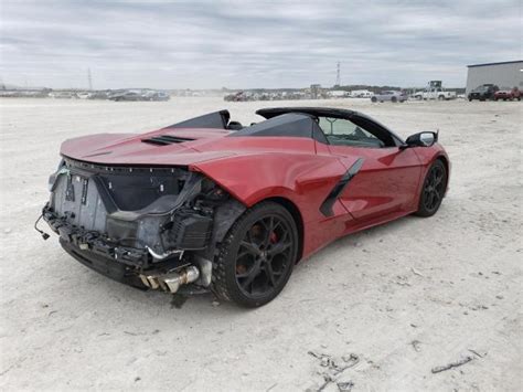 2022 Chevrolet Corvette Stingray 3lt Photos Tx Austin Repairable