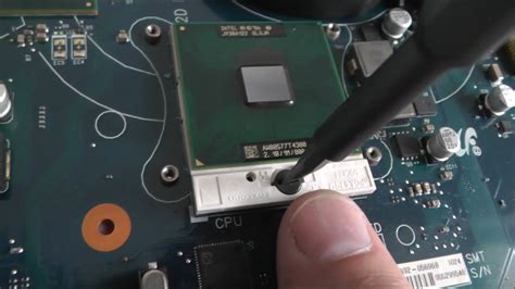 How To Disconnect Or Change The Processor On A Laptop YouTube