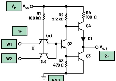 A TTL 2 Input NAND Gate Download Scientific Diagram