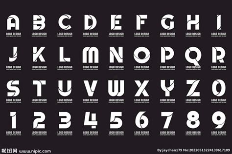 数字字母设计 数字字母设计