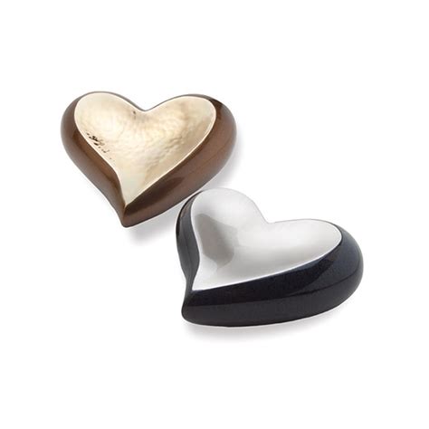 Two Toned Keepsake Hearts Bluebonnetpetcrematory