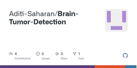 GitHub Aditi Saharan Brain Tumor Detection