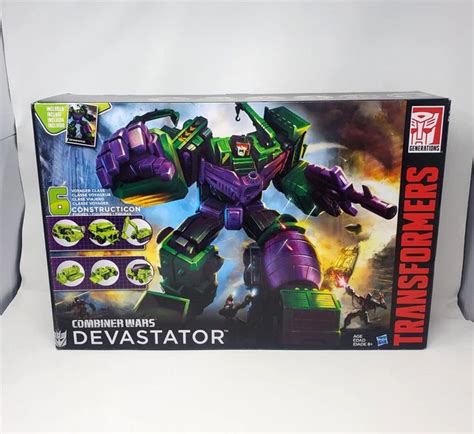 Hasbro Transformers Devastator Combiner Wars Action Figure Set 18 New Sealed 475 00