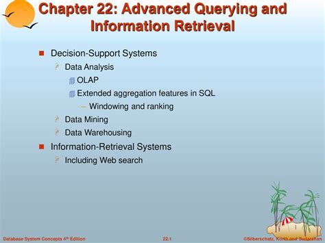 Chapter 22 Advanced Querying And Information Retrieval Ppt Download
