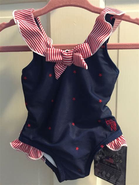 Teeny Swimsuit For Patriotic Cutie0 3 Mo Swimsuits Cutie Beach Bunny