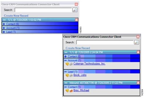 Cisco Unified Callconnector For Microsoft Dynamics Crm 3 0 Using The Client [cisco Unified
