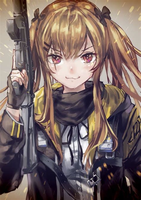 Girls Frontline Ump9 Anime And Manga Anime Warrior Girl Girls