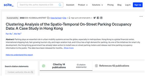 Clustering Analysis Of The Spatio Temporal On Street Parking Occupancy
