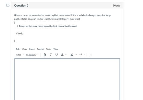 Solved Given A Heap Represented As An ArrayList Determine Chegg
