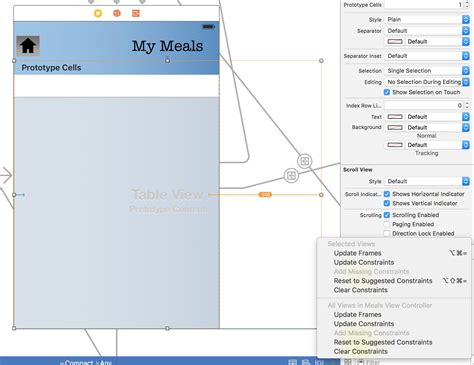 Ios Mainstoryboard Frames Not Updated Stack Overflow