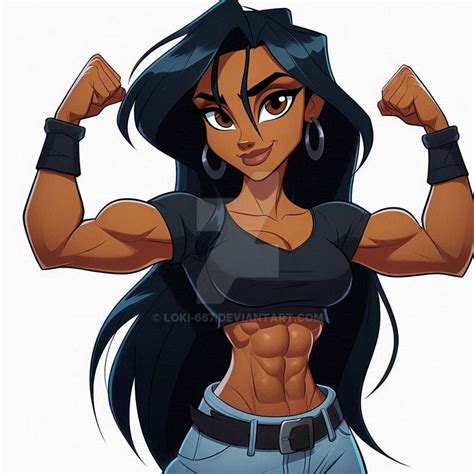 Eliza Maza Flexing By Loki 667 On Deviantart