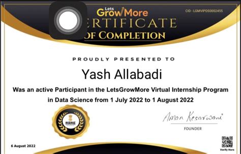 Yash Allabadi On Linkedin Internship Experience Learning