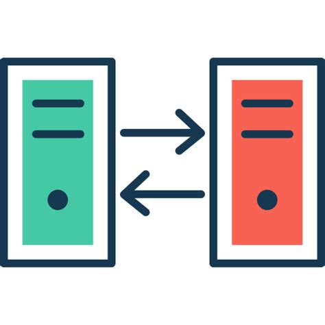 Data Transfer Sbts2018 Lineal Color Icon