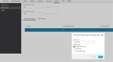 Solved Ftd Dhcp Relay 7 2 5 Cisco Community