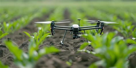Utilizing Robots And Drones For Automated Planting Irrigation And Plant Health Monitoring In