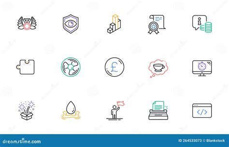 Eye Detect Line Icon Retina Scan Sign Neon Light Glow Effect Vector