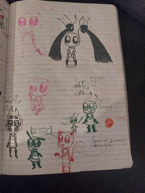 Bit Of Invader Zim Stuff I Drew In School R Invaderzim