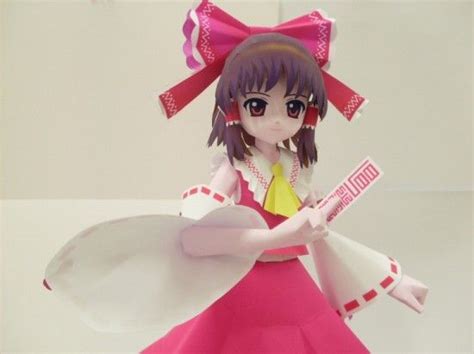 Reimu Hakurei Papercraft Paper Crafts Diy And Crafts Crafts