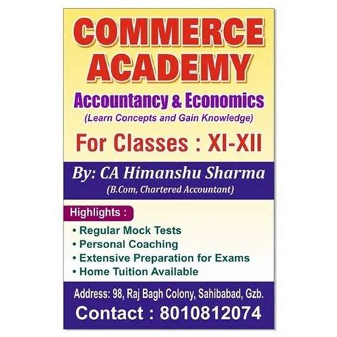 Commerce Classes At ₹ 1000month In Ghaziabad Id 23632424548